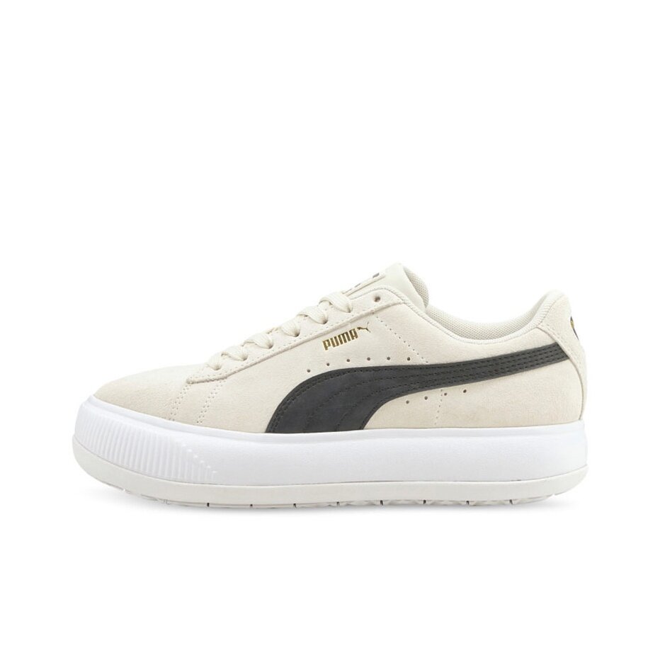 Кроссовки PUMA Suede Mayu, размер EU 37.5 стопа (23.5CM), бежевый — фото 1