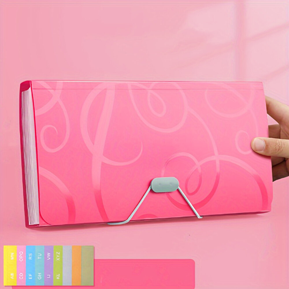 A6 Accordian File Foader Organizer 13 карманов расширяющих корпус файлов с помощью водонепроницаемого аккордеонного органайзера документа с наклеек для школьной школы для домашнего офиса