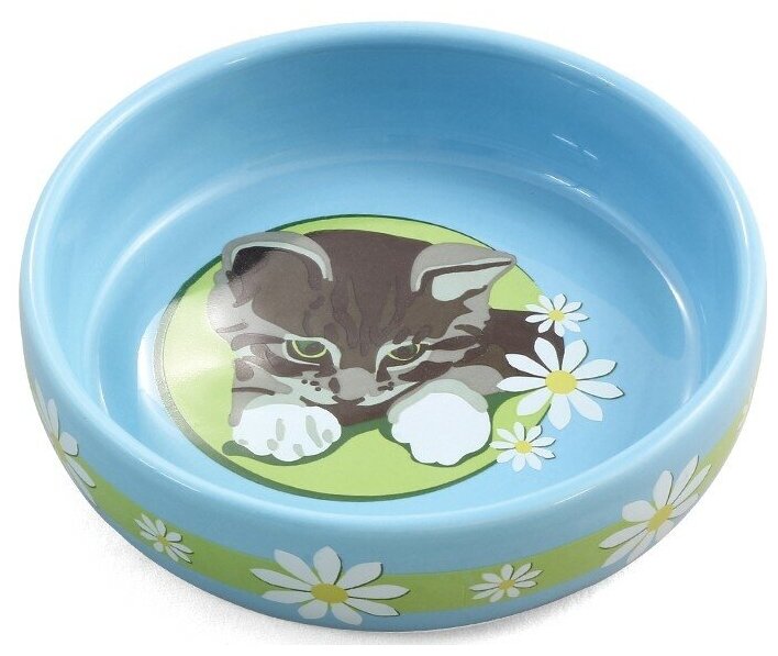 Миска Triol Котенок керамическая