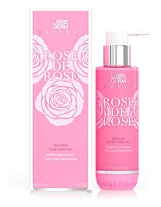 LIBREDERM ROSE DE ROSE возрождающий гель для умывания 150 мл