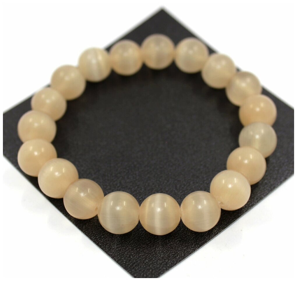 Браслет-нить, кошачий глаз