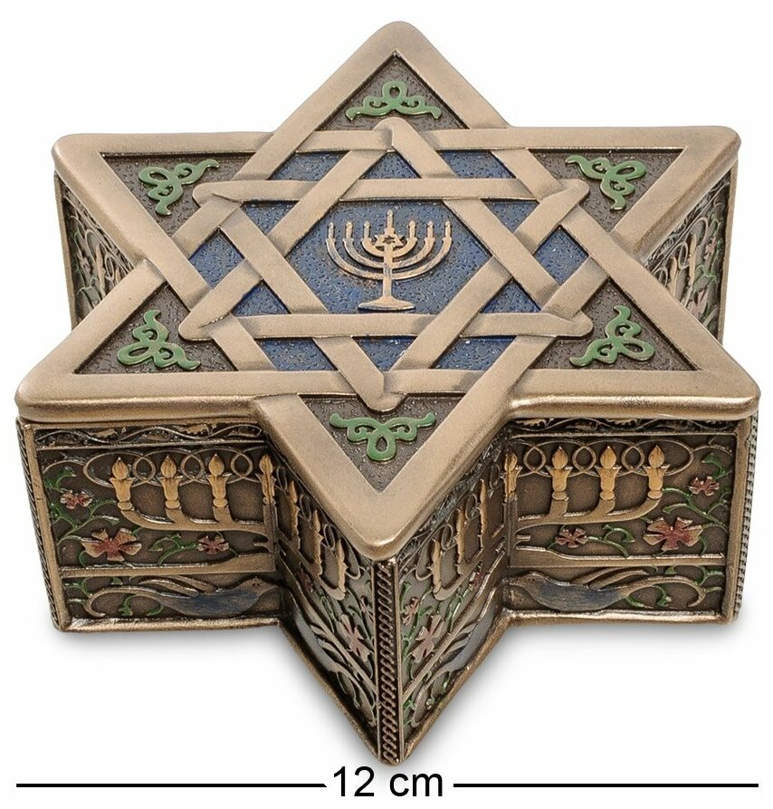 Статуэтка-шкатулка "Звезда Давида"