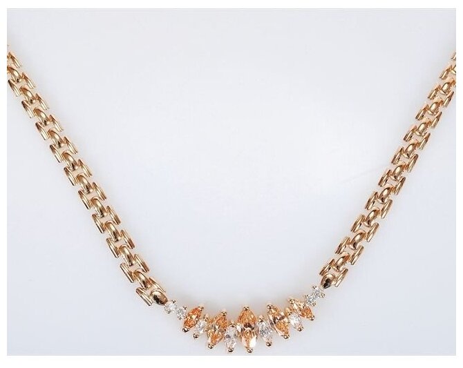 Колье, фианит