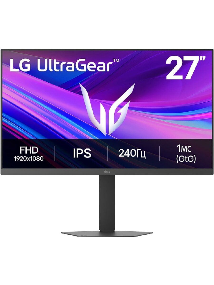 LG 27" Монитор UltraGear 27G440A-B (27G440A-B), IPS, 1920x1080, 400 Гц, черный
