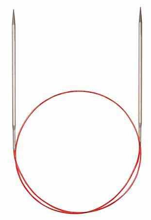Спицы круговые с удлиненным кончиком addi №4 80 см 775-7/4-80