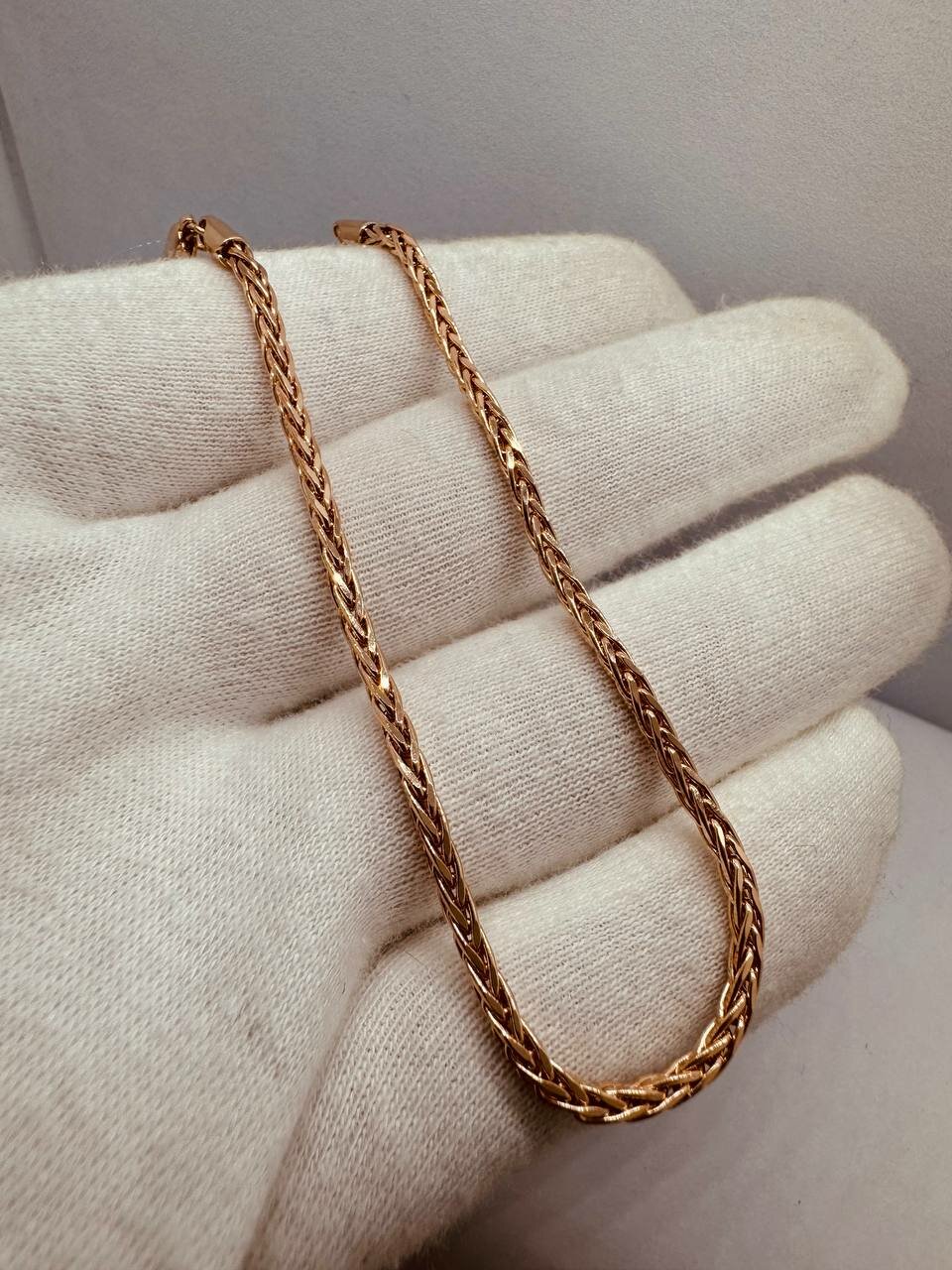 Браслет, красное золото, 585 проба