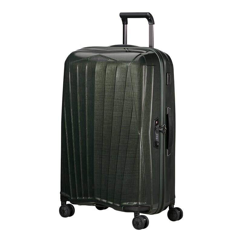 Чемодан Samsonite, 43 л, размер S, зеленый, — фото 1
