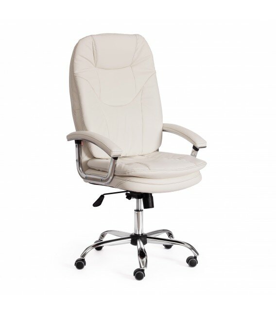 TetChair Кресло SOFTY Lux, иск. кожа, белый