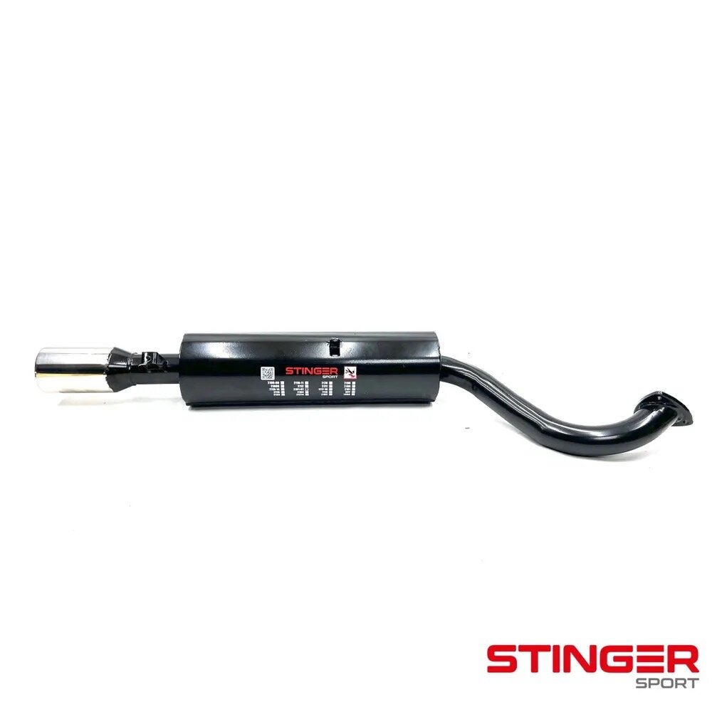 Глушитель "ST-Sport" 2101-07 (кроме 2102 и 2104) штатная установка с круглой насадкой