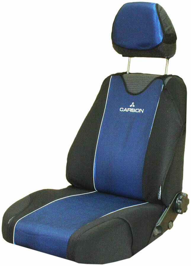 Чехлы на сиденье CARBON BLUE "майка" (9шт)