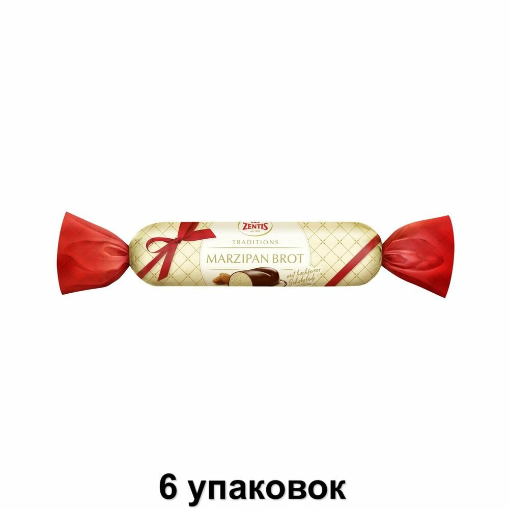 Zentis/ Конфета Марципановая буханка, 100 г, 6 уп