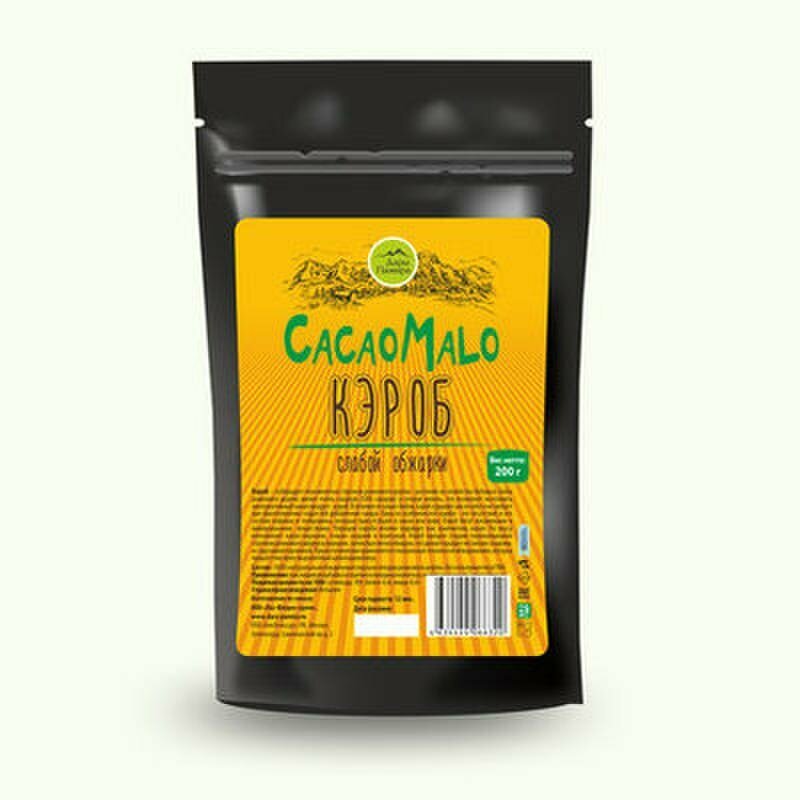 Кэроб слабой обжарки CacaoMalo, 200 г