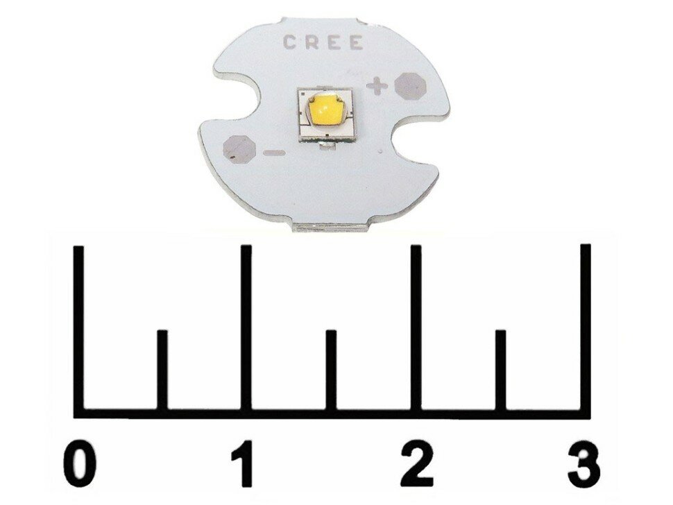 Светодиод LED 10W белый T6 16мм Cree 4000K
