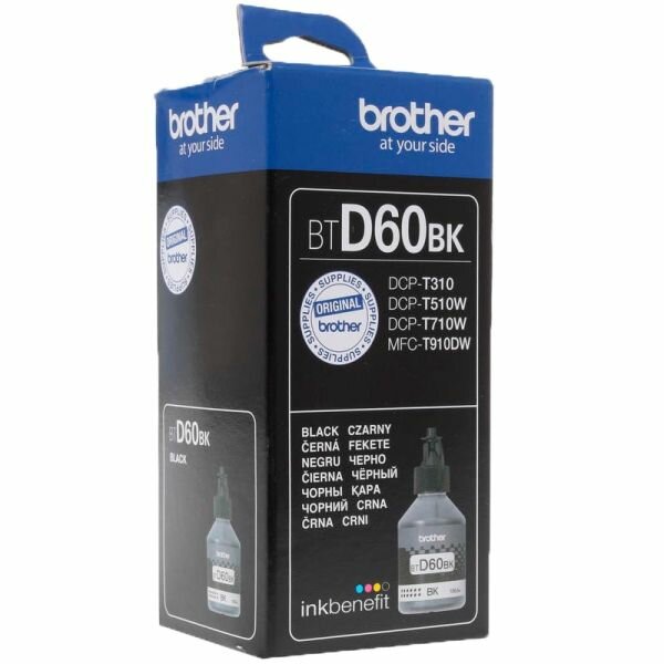 Чернила BTD60bk для Brother DCP-T220/T310/T510W/T910DW 108 мл оригинальные