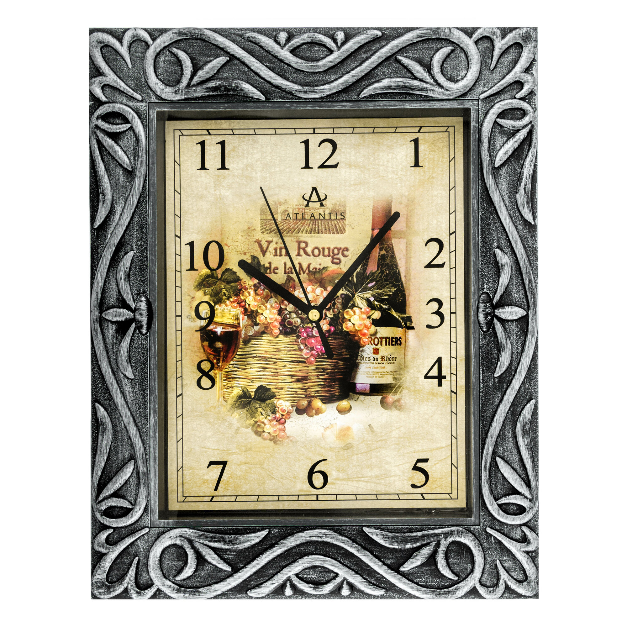 Часы настенные Atlantis GD-8569A antique silver