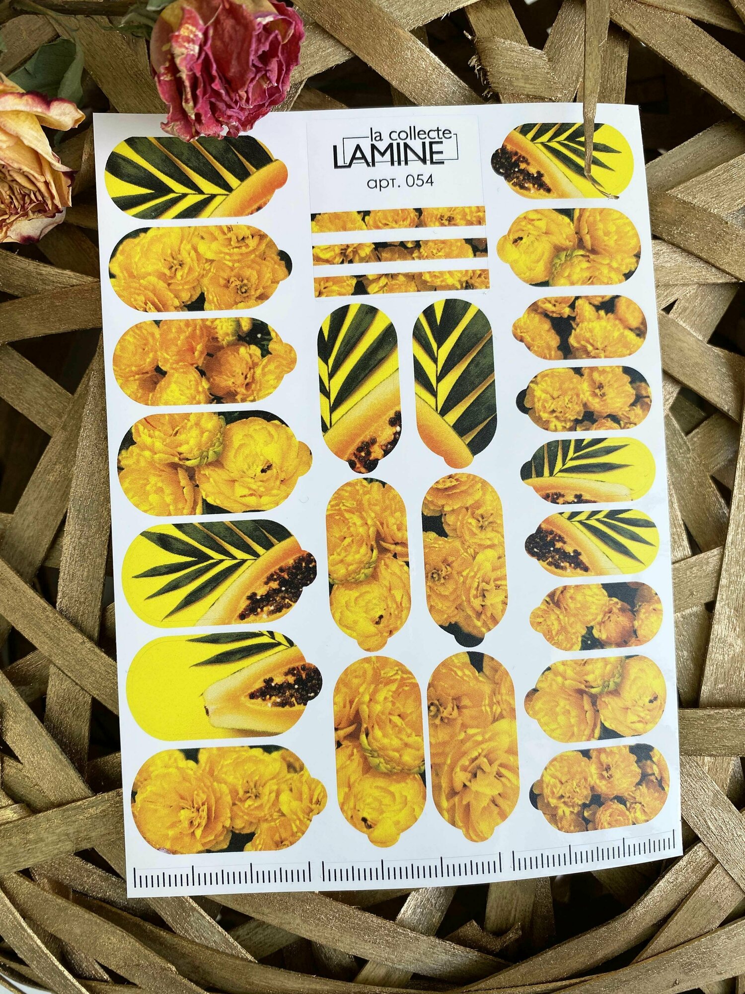 LAMINE la collecte / Пленка для ногтей / Наклейки с дизайном для маникюра