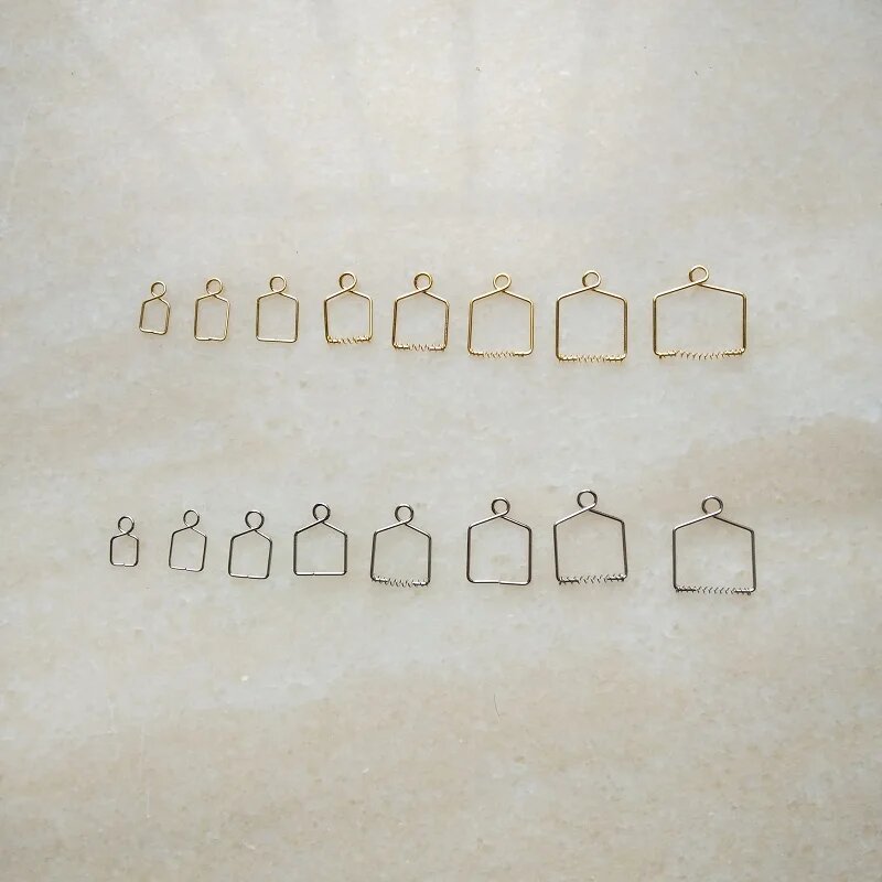 Хрустальные подвесные крючки для люстр Fanlooking 100 pieces, 10mm Chrome