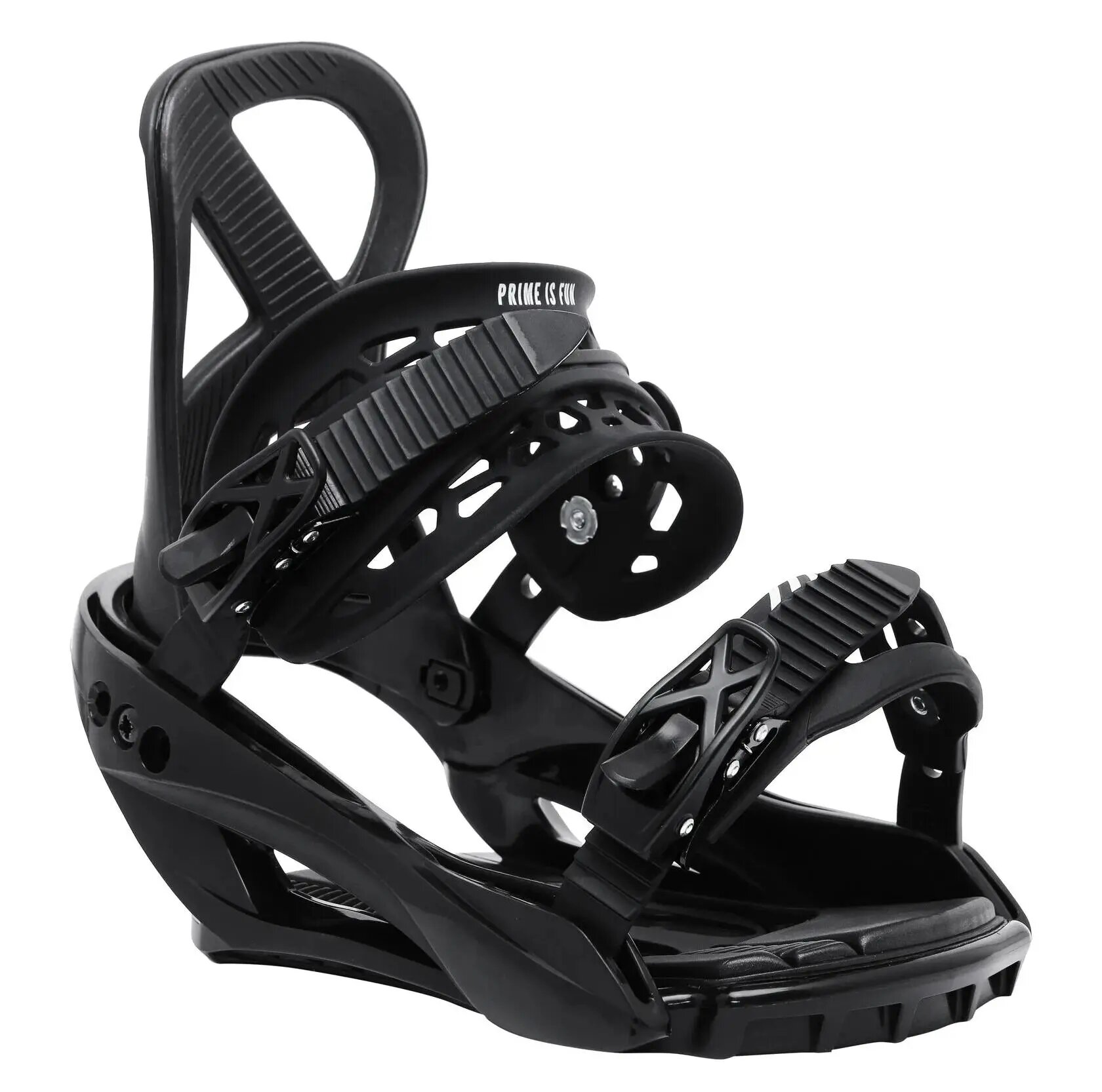 Крепления для сноуборда PRIME FUN-F1 Black (Размер M (38-41 RU) Цвет Черный)