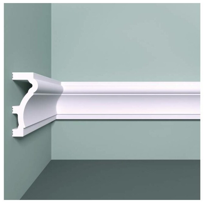 Декоративный молдинг ударопрочный bello deco M7 70x28x2000 мм