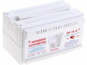 Зарядное устройство трансформаторное ЗУ-75А 4-6Ah.