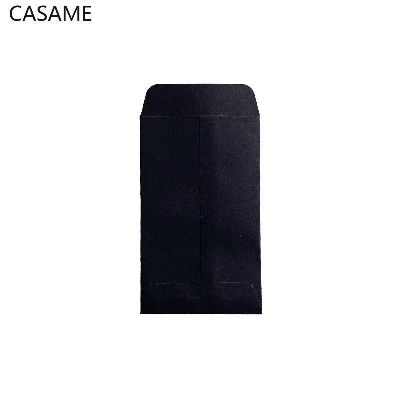 Крафтовые пакеты для подарков 6x10 см, 100 шт. Черный, Black