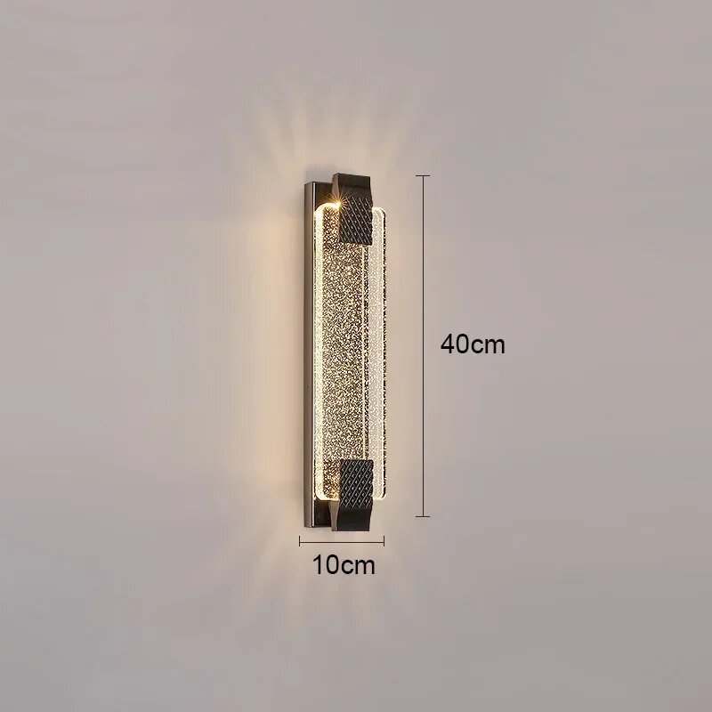 Современная роскошная пузырьковая настенная лампа для телевизионного фона в гостиной 110-220V LED встроенное освещение для спальни, подсветка для изголовья кровати, украшение