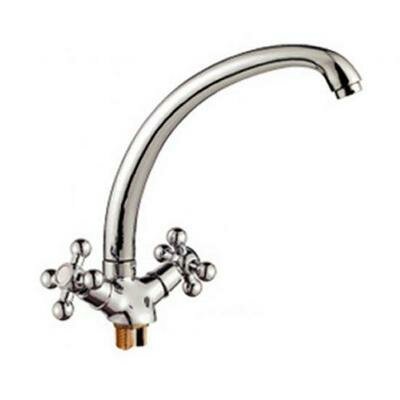 Елочка кухня LEMEN мах. тыква, литой излив, на гайке LD-91769