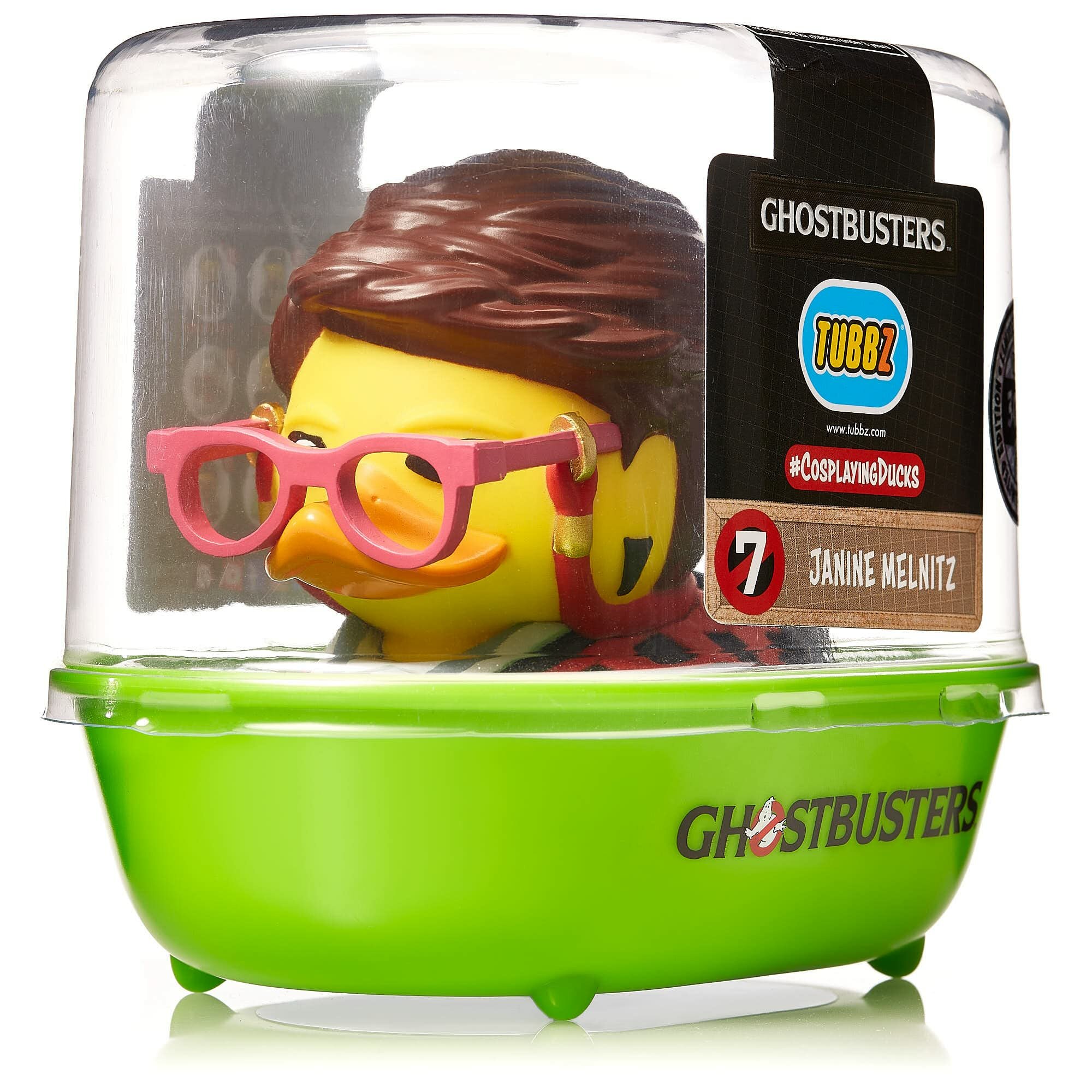 TUBBZ Ghostbusters Janine Melnitz Figurine / Коллекционная Кукла-уточка С Изображением Классического Персонажа Кино