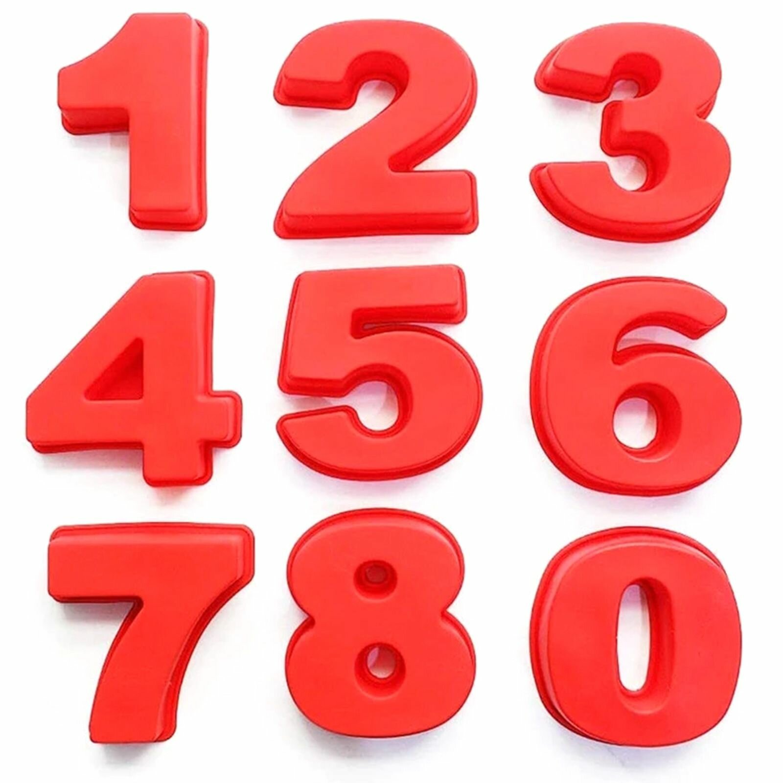 Силиконовая форма для муссового торта с номерами от 0 до 8-4 дюйма