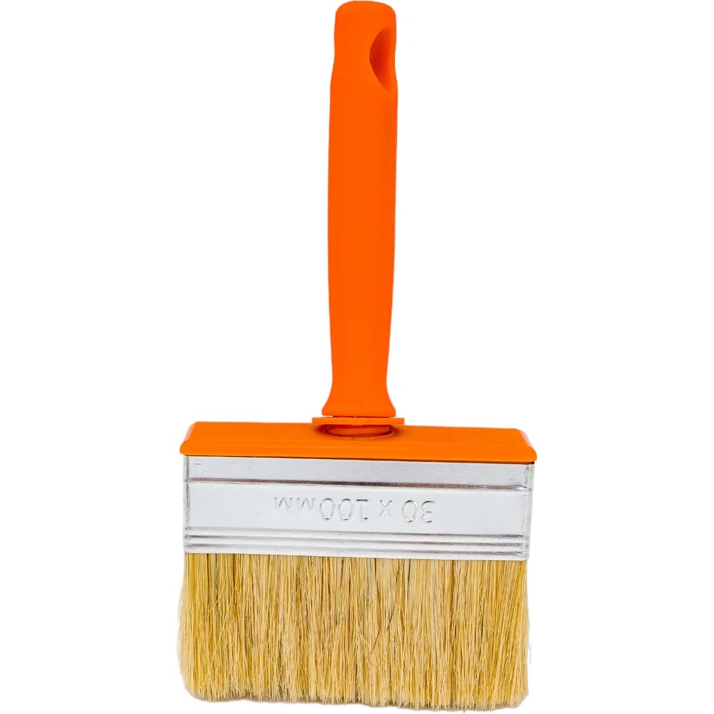 Кисть-макловица Петрович П065-310 30х100 мм, светлая натуральная щетина, пластиковая ручка 4100000271