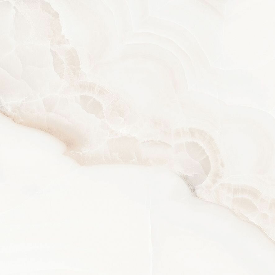 Керамогранит Ceradim (Керадим) Onyx Imperator White белый 60х60 см полированный