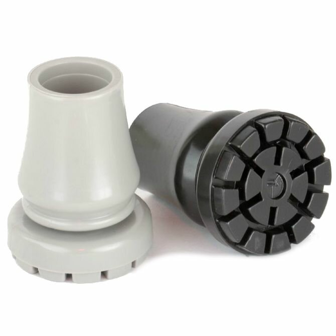 Конусообразная насадка для трости и костыля 13/MR (18-20 мм.) серая