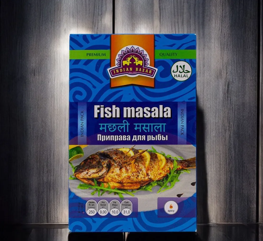 Приправа для рыбы Фиш масала IB 50 г, Россия