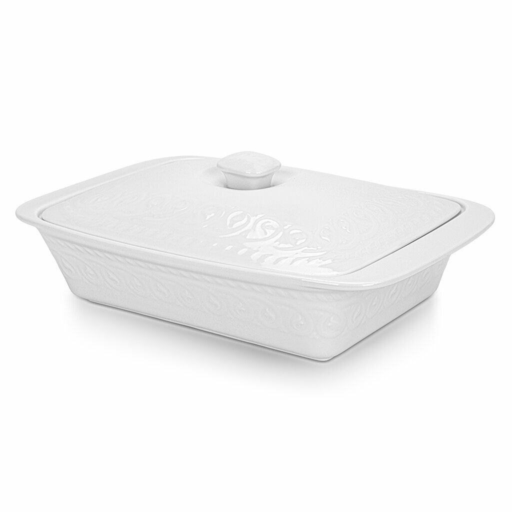 Форма для запекания с крышкой 33,5 х 21,5 х 7,2 см Parmigiano (фарфор)
