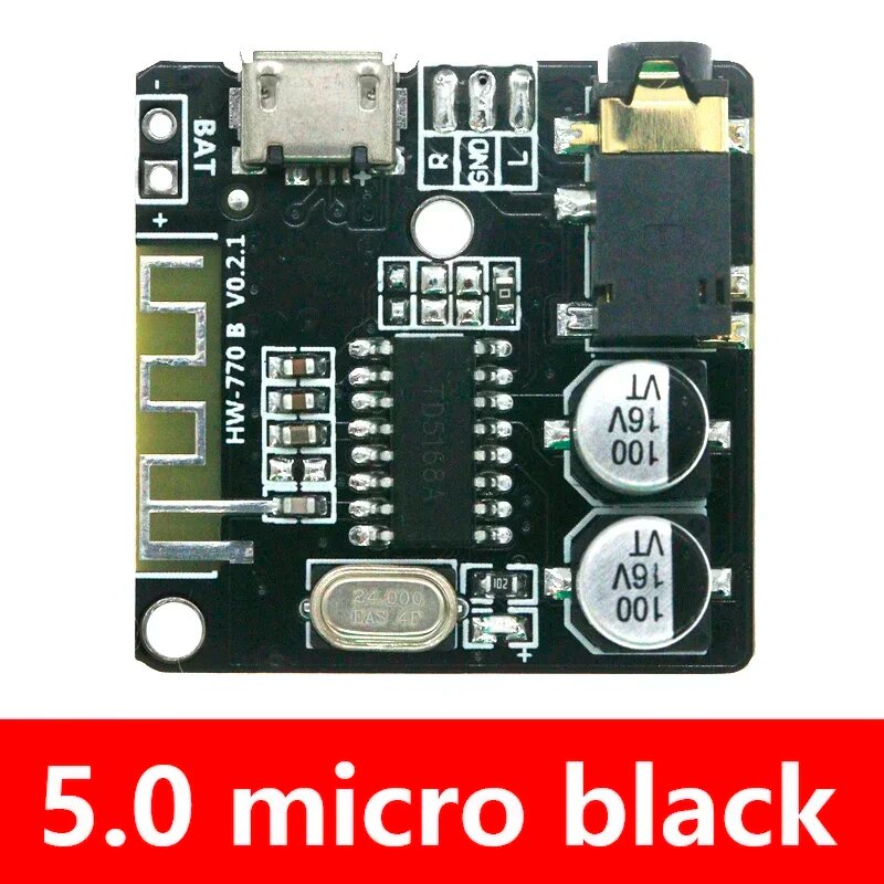 DIY BT аудиоприемник плата BT 4.1 5,0 mp3 декодер без потерь плата беспроводной стерео музыкальный модуль 3,7-5 В