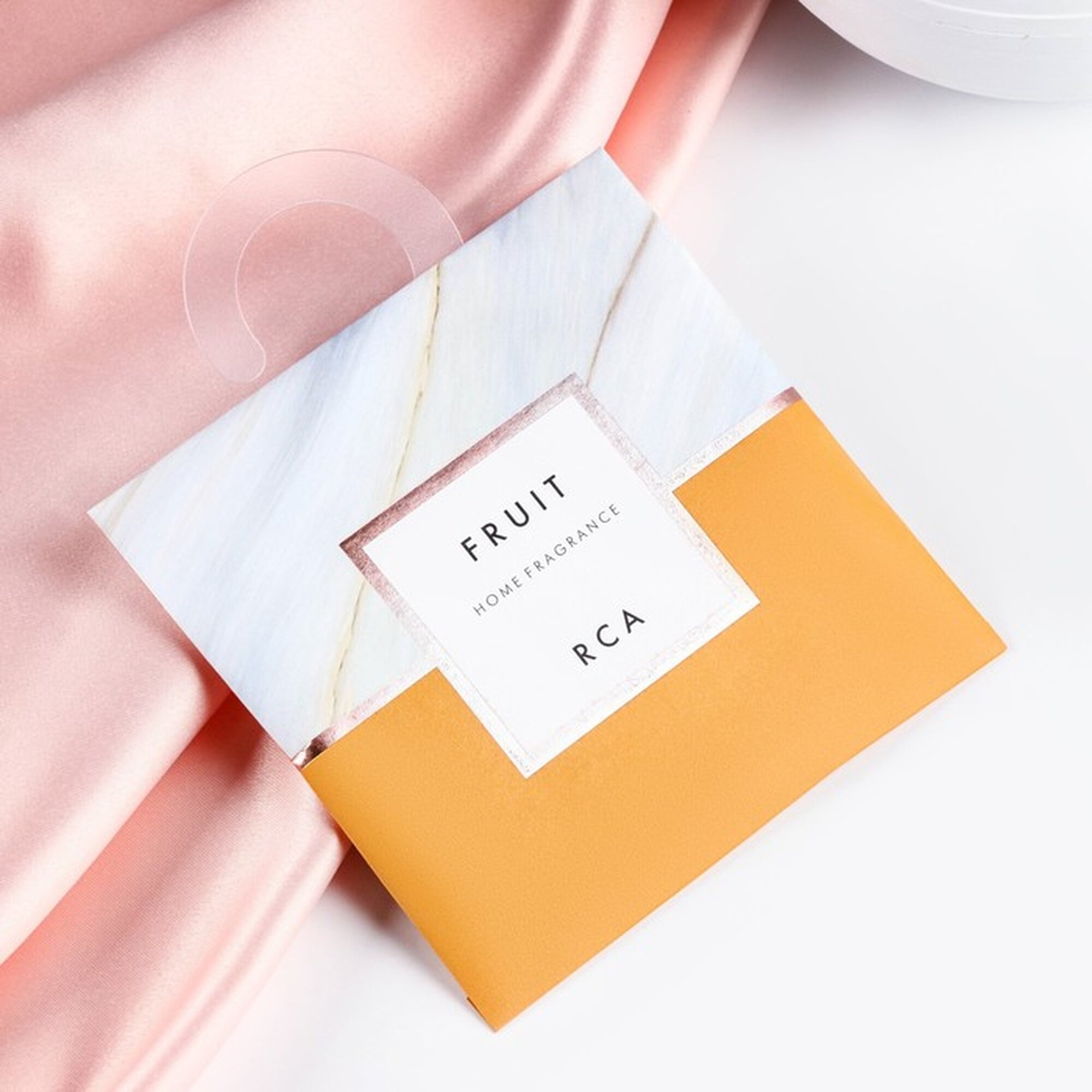 Аромасаше на подвесе "Мрамор. ROSE COTTAGE AROMA", 11х11 см, 18 г, фрукты