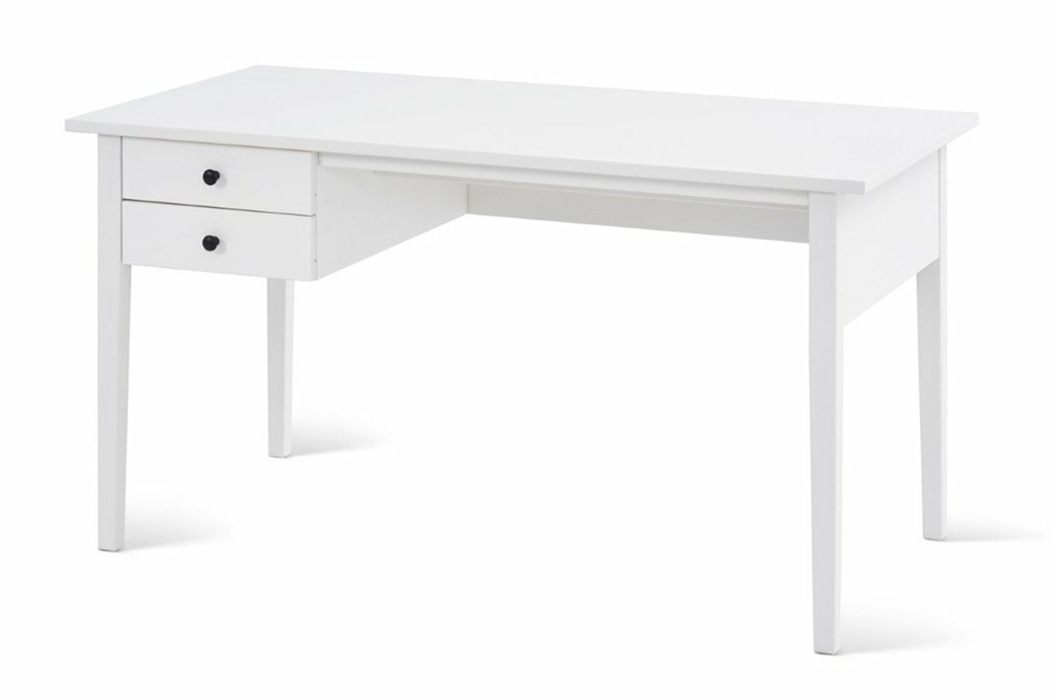 Письменный стол Hoff Нантер, 140х74х70 см, с 2 ящиками, цвет белый