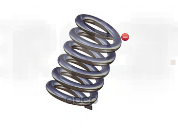 Пружинка крепежа выхлопной системы TOYOTA арт. 90501-35037