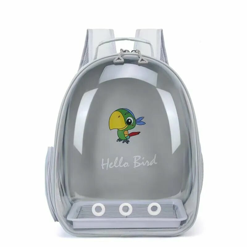 Сумка для переноски попугая, Используется для перевозки птиц, С подносом