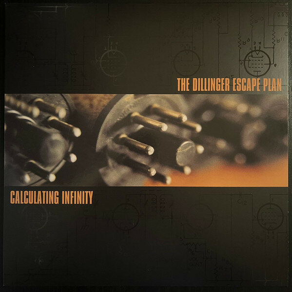 Пластинка The Dillinger Escape Plan "Calculating Infinity" LP (Colouerd: Custom Tri-Color Merge) M/M