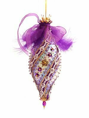 Набор для творчества Филигрис Ёлочная игрушка Волшебное перо, 15 см