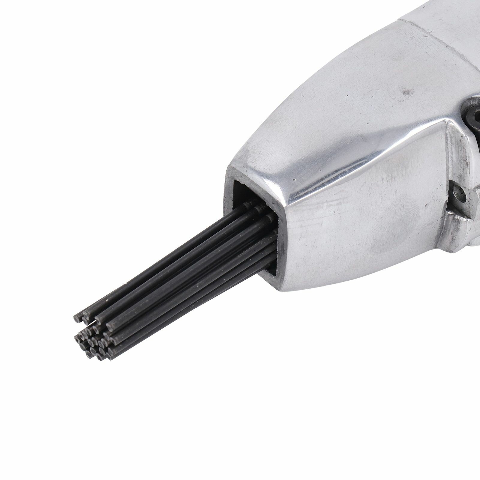 Пневматический ржавчиноуборщик 4000 об/мин с 23 иглами для удаления краски и шлака, компактный и портативный инструмент