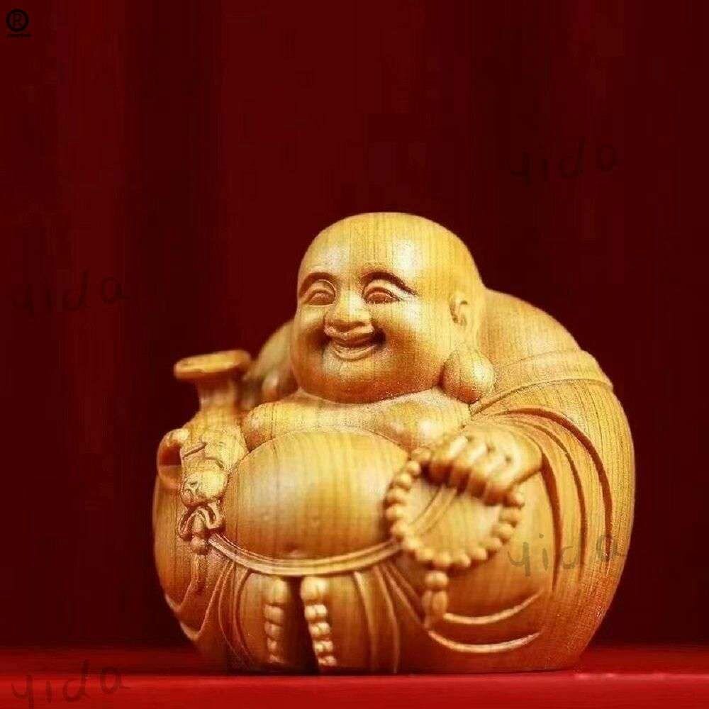 Статуэтка Хотей, фен-шуй (5.5*5.5 см.) самшит