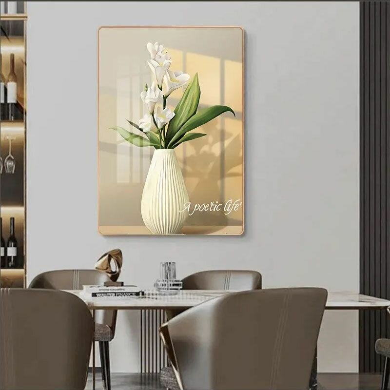 Стильная панель-невидимка для электрощита 40x50 см Алюминиевая рама Бесследный монтаж