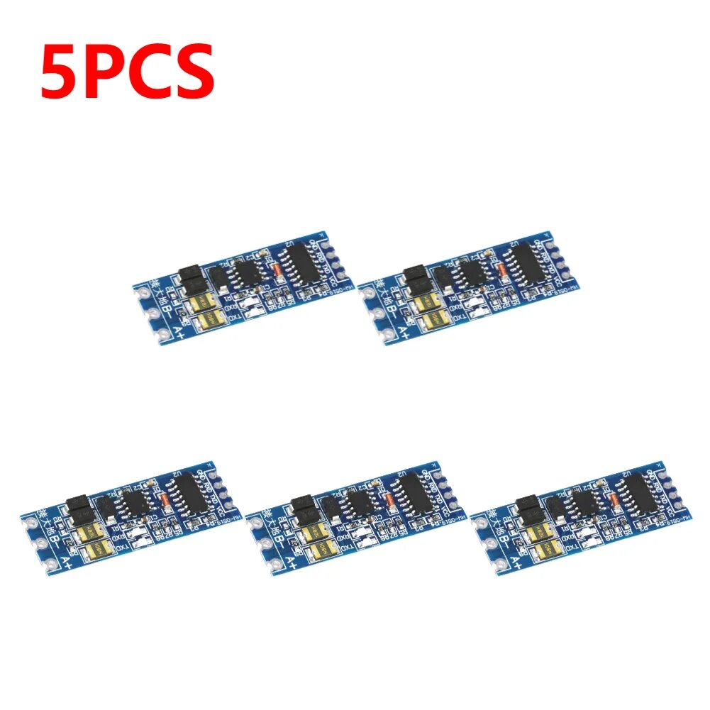 5шт Модуль TTL-RS485 Converter, Цвет: 5pcs