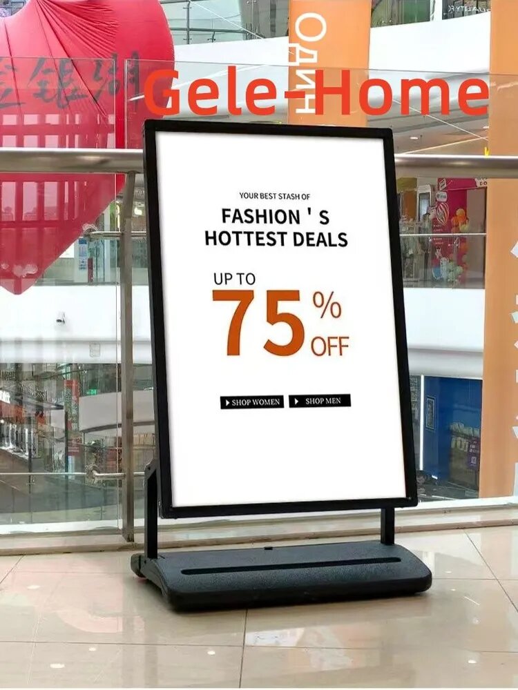 Штендер Рекламный Односторонний Рекламная Стойка Уличная