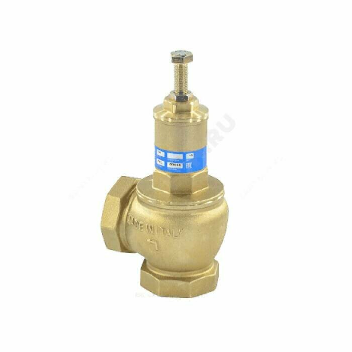 Клапан предохранительный пружинный угловой латунь 111 Ду50х50 ВР G2"хG2" Рн=0.5.16бар OR 0111.350