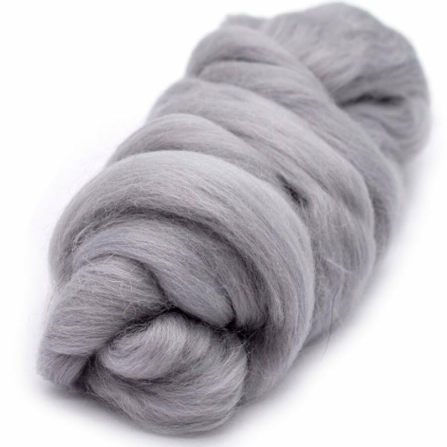 Гребенная лента (топс) 106 жемчужный 50 гр