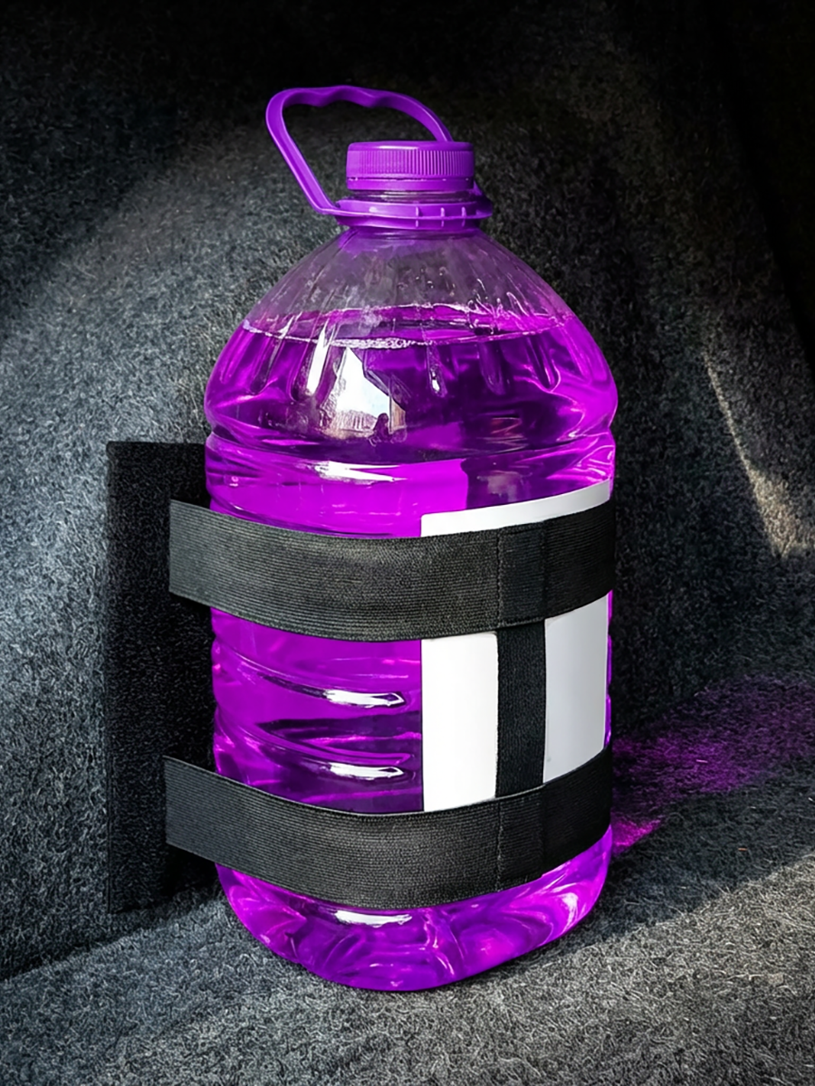 Органайзер в багажник 35x20 см, на липучке, удобный карман-фиксатор