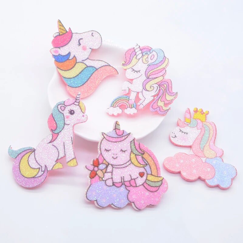 Аппликации единороги, набор Mixed Color